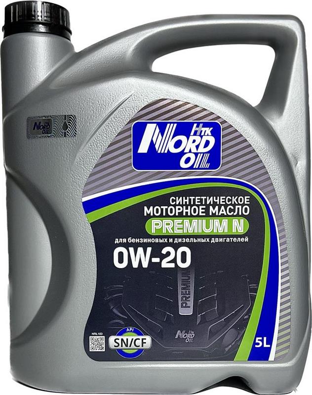 NORD OIL Premium N 0W-20 SN/CF – Регионпром